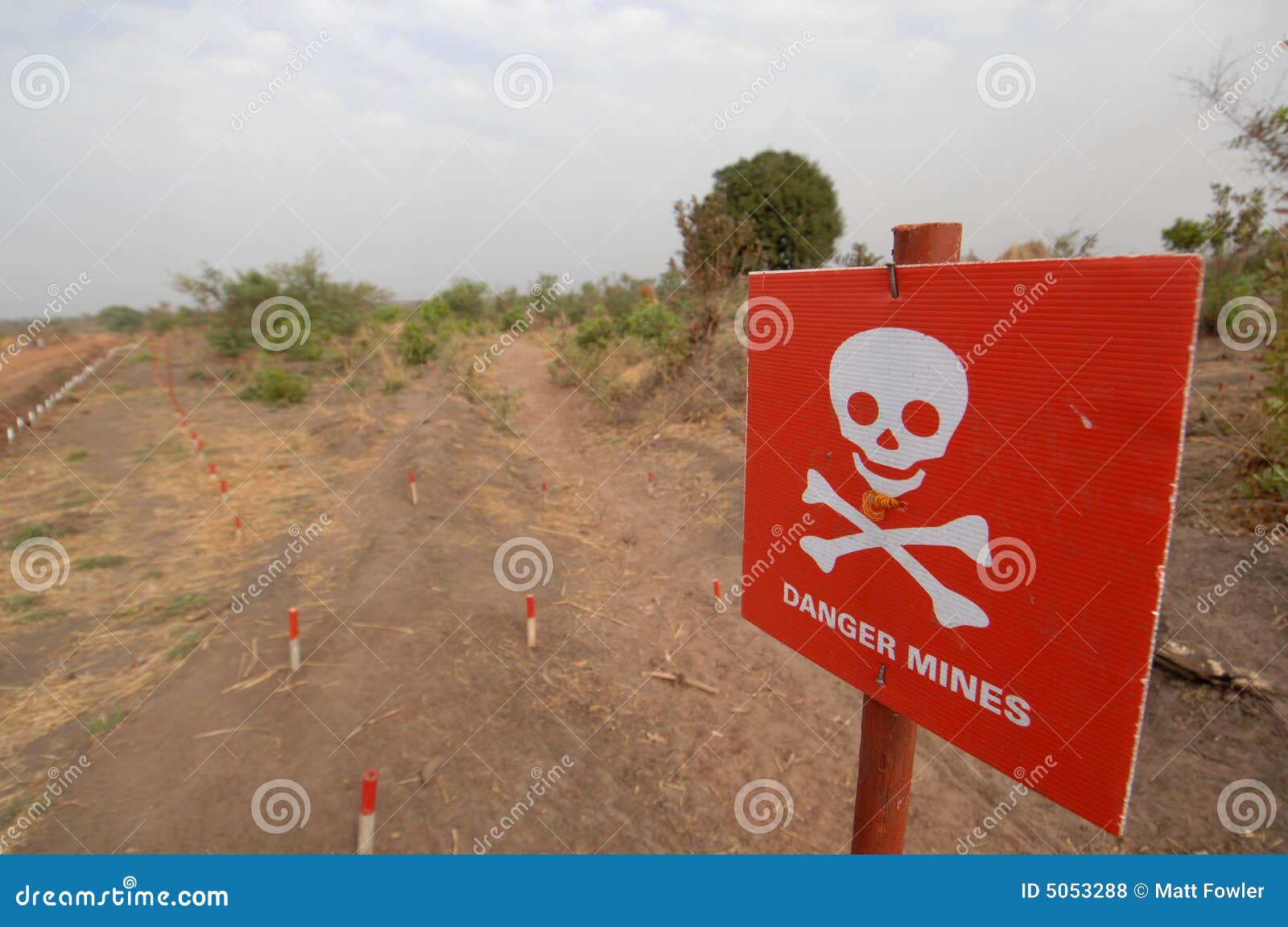 Land Mine Sign Editorial Image | CartoonDealer.com #50214514