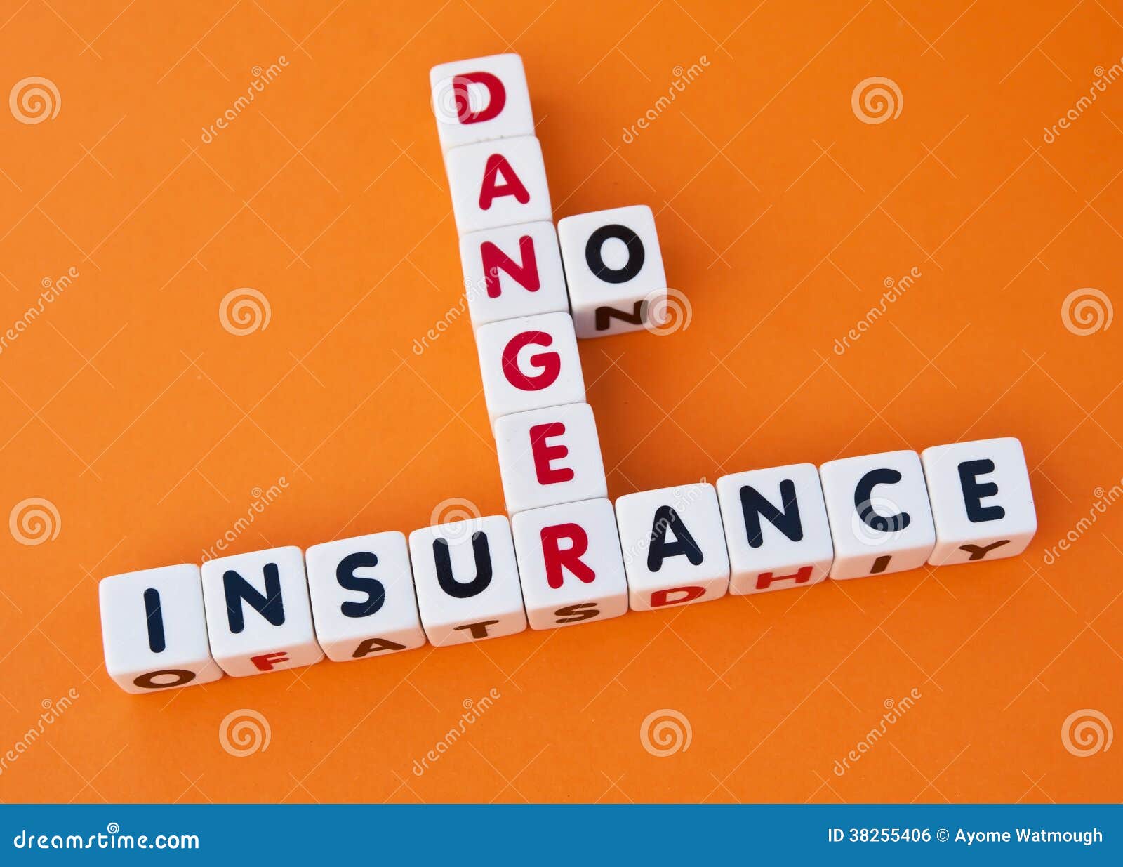 Danger no insurance stock photo. Image of flooding, cover - 38255406