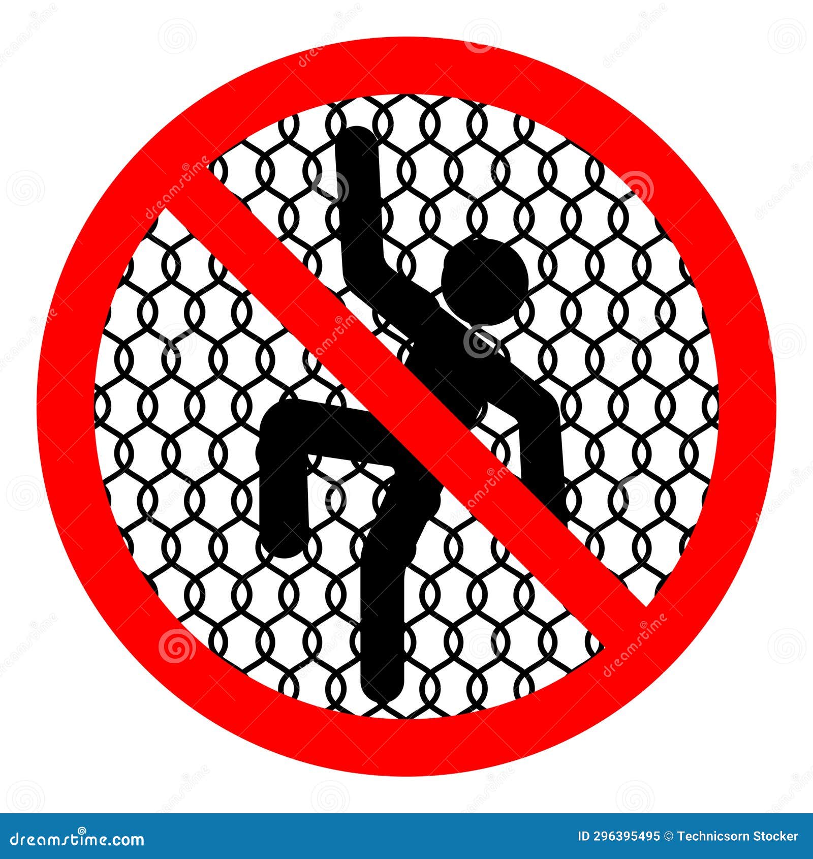 Danger No Razor Wire Symbol Sign ,Vector Illustration, Isolate on White ...