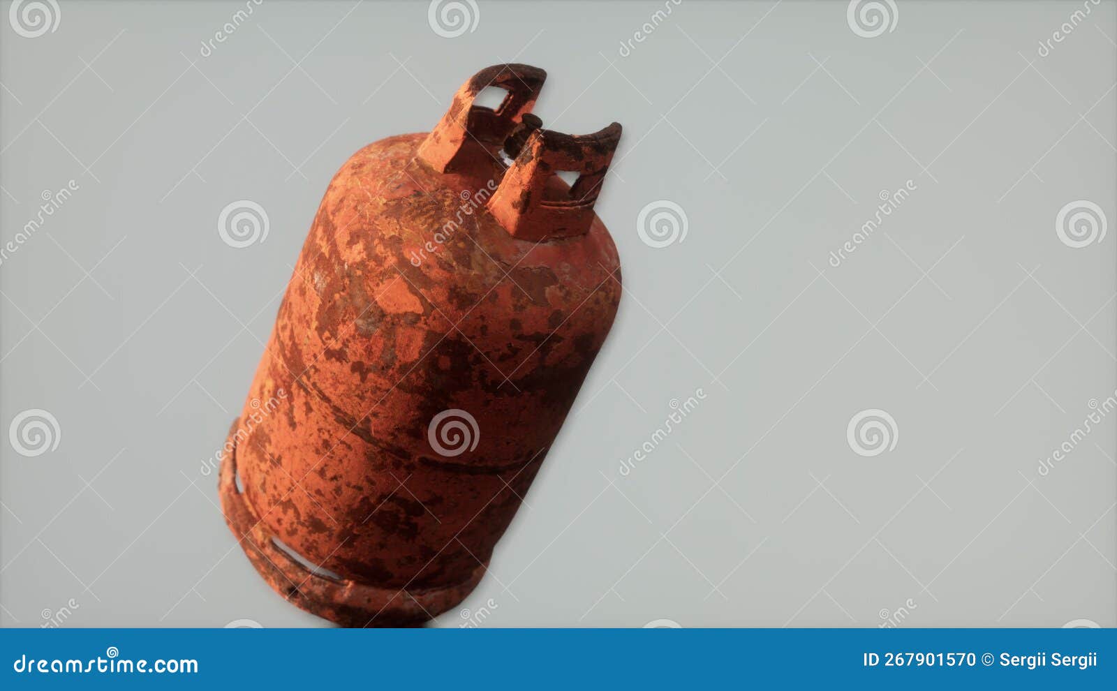Danger Old Rusted Gas Container Stock Photo - Image of danger ...