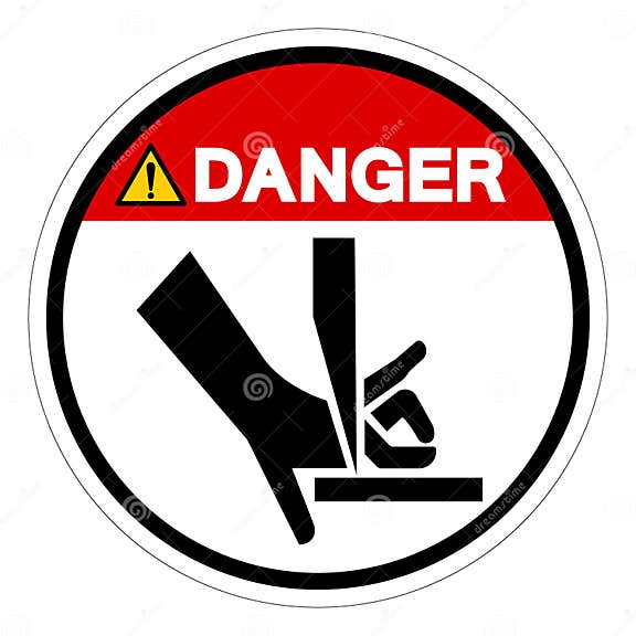 Danger Open Blade Symbol Sign, Vector Illustration, Isolate on White ...