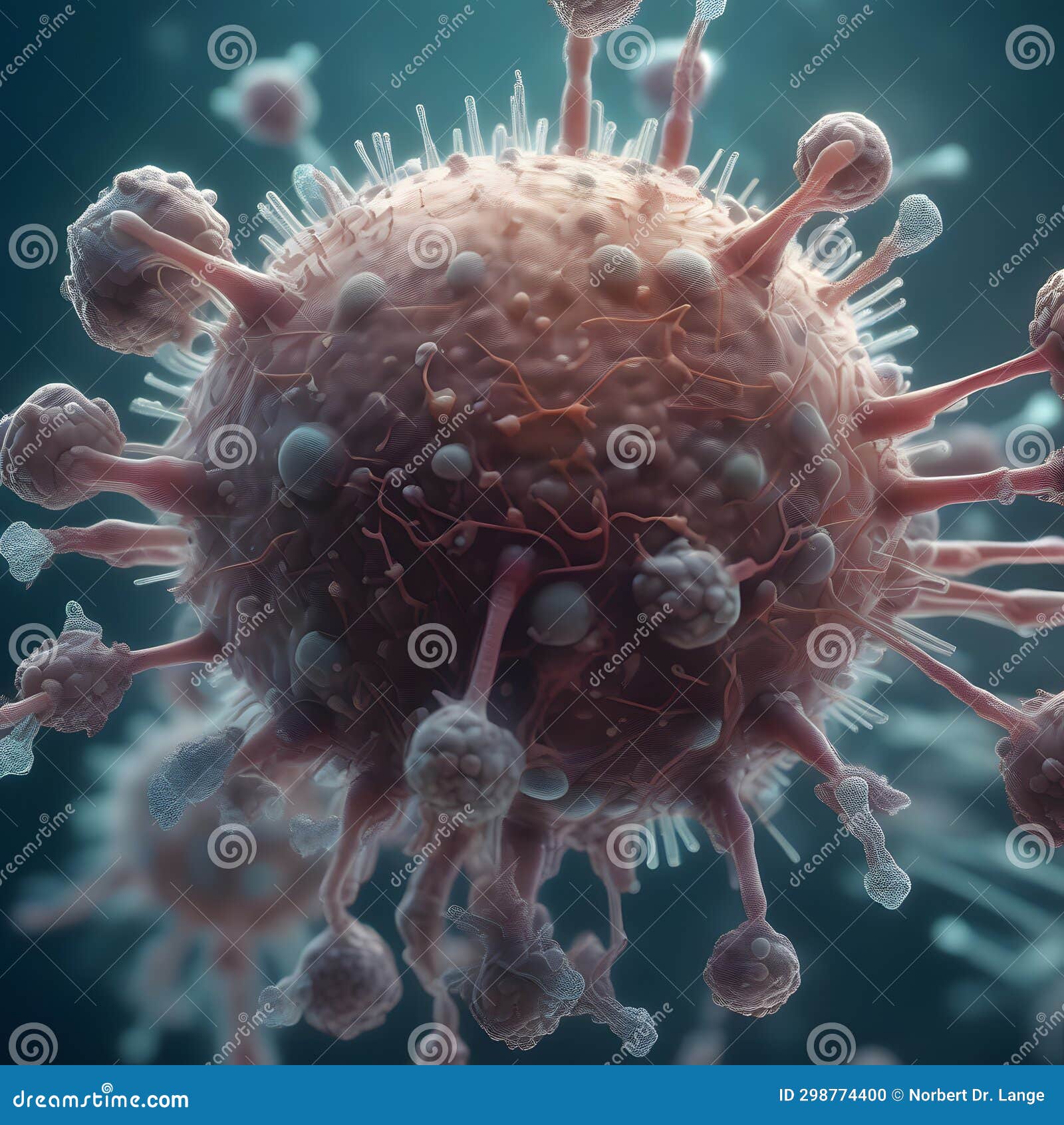 Danger Pathogens, AI-generatet Stock Photo - Image of aigeneratet, body ...