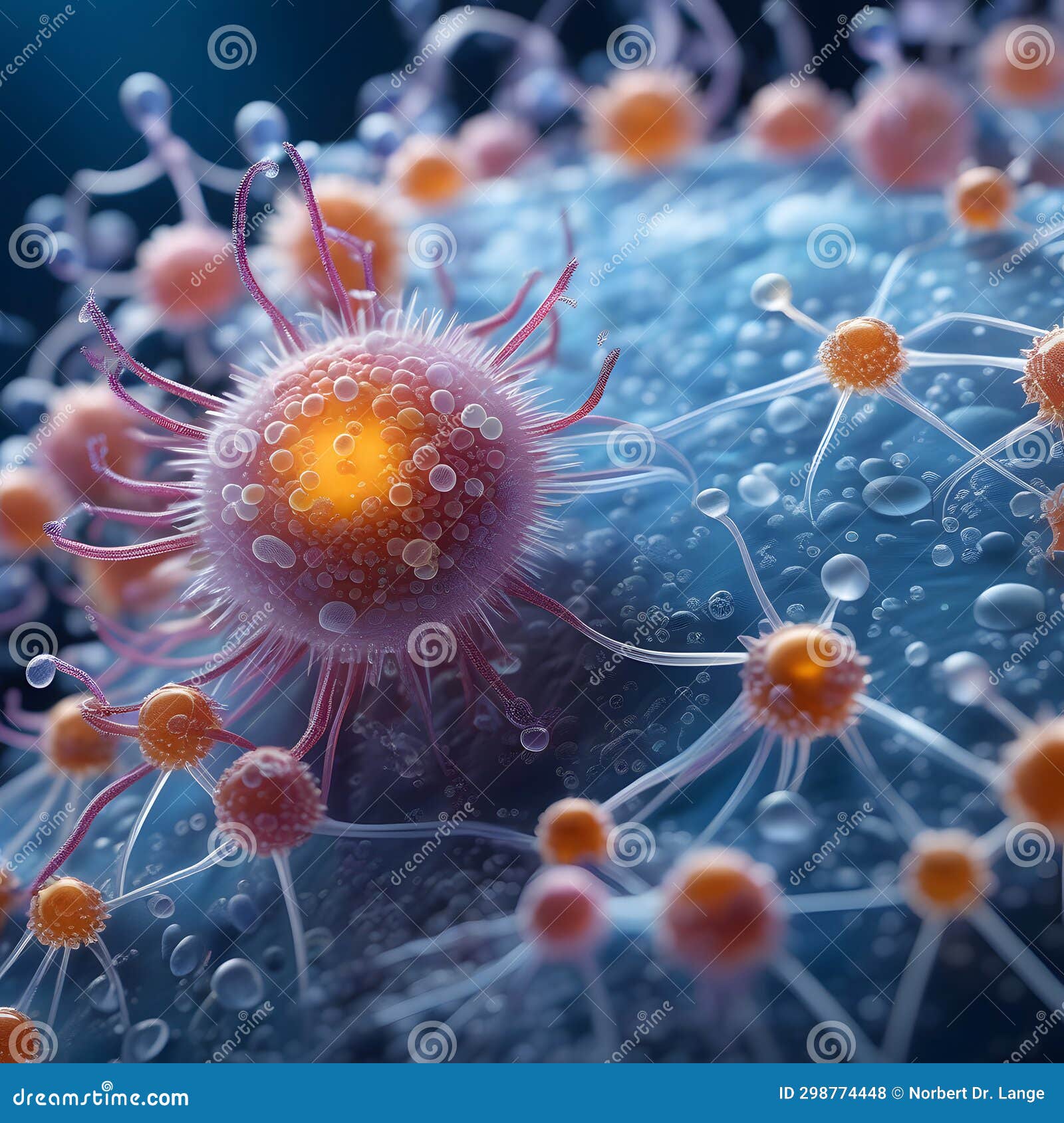 Danger Pathogens, AI-generatet Stock Photo - Image of medicine, danger ...