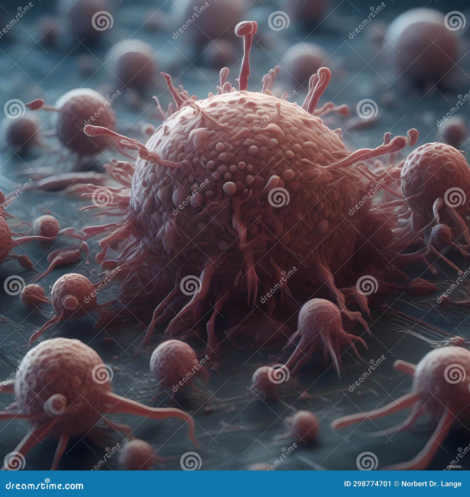 Danger Pathogens, AI-generatet Stock Illustration - Illustration of ...