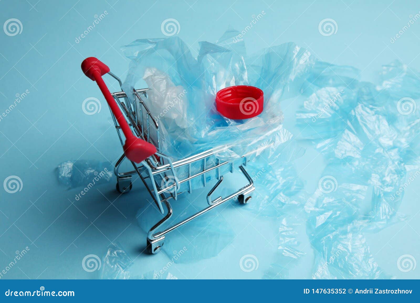 Danger of Plastic Debris, Pollution of Nature and the Planet Stock ...