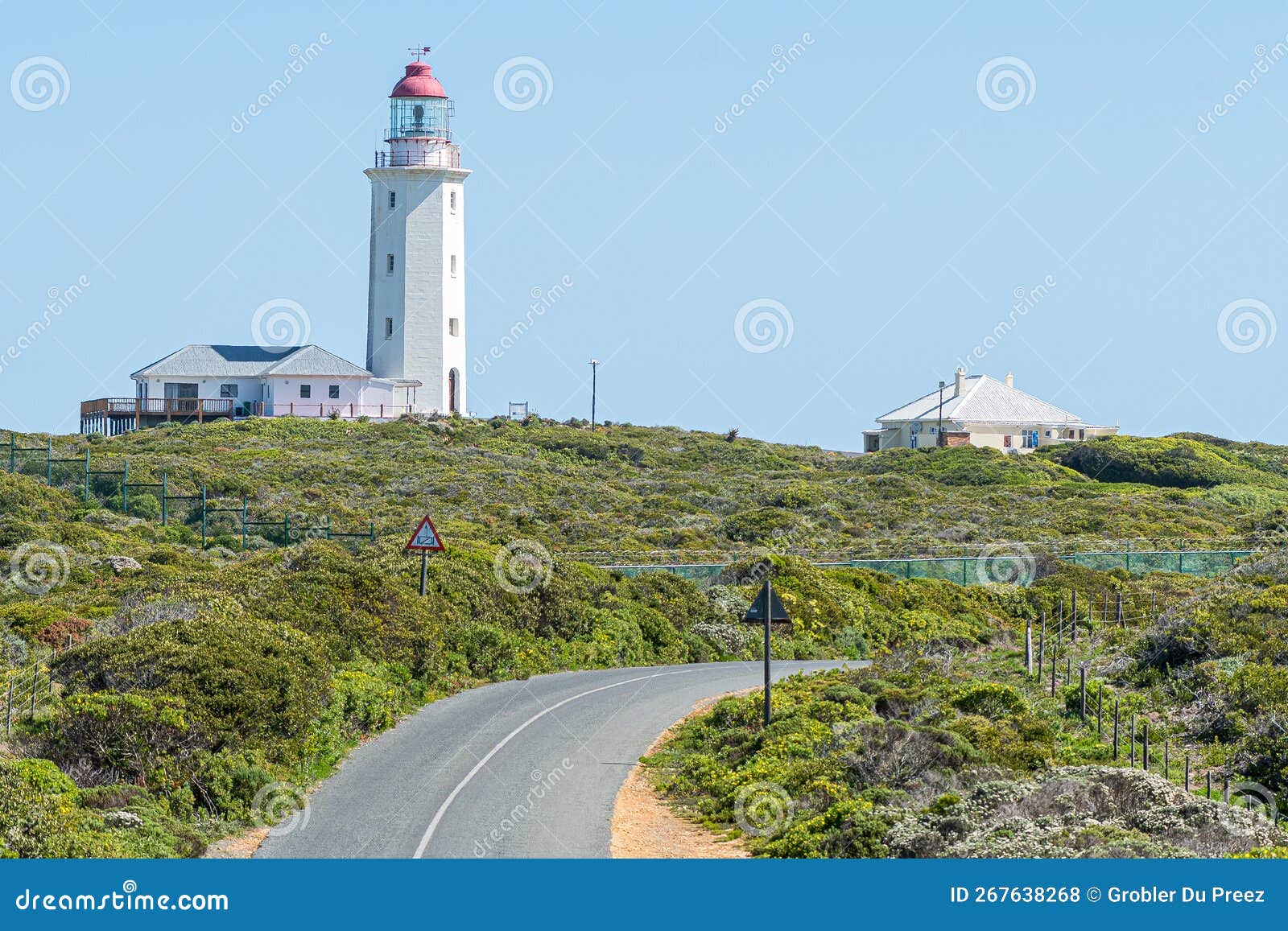 Danger Point Lighthouse Near Gansbaai Editorial Stock Photo - Image of ...