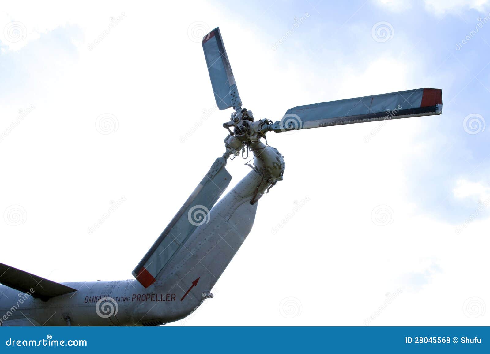 Danger Rotating Propeller stock photo. Image of blade - 28045568