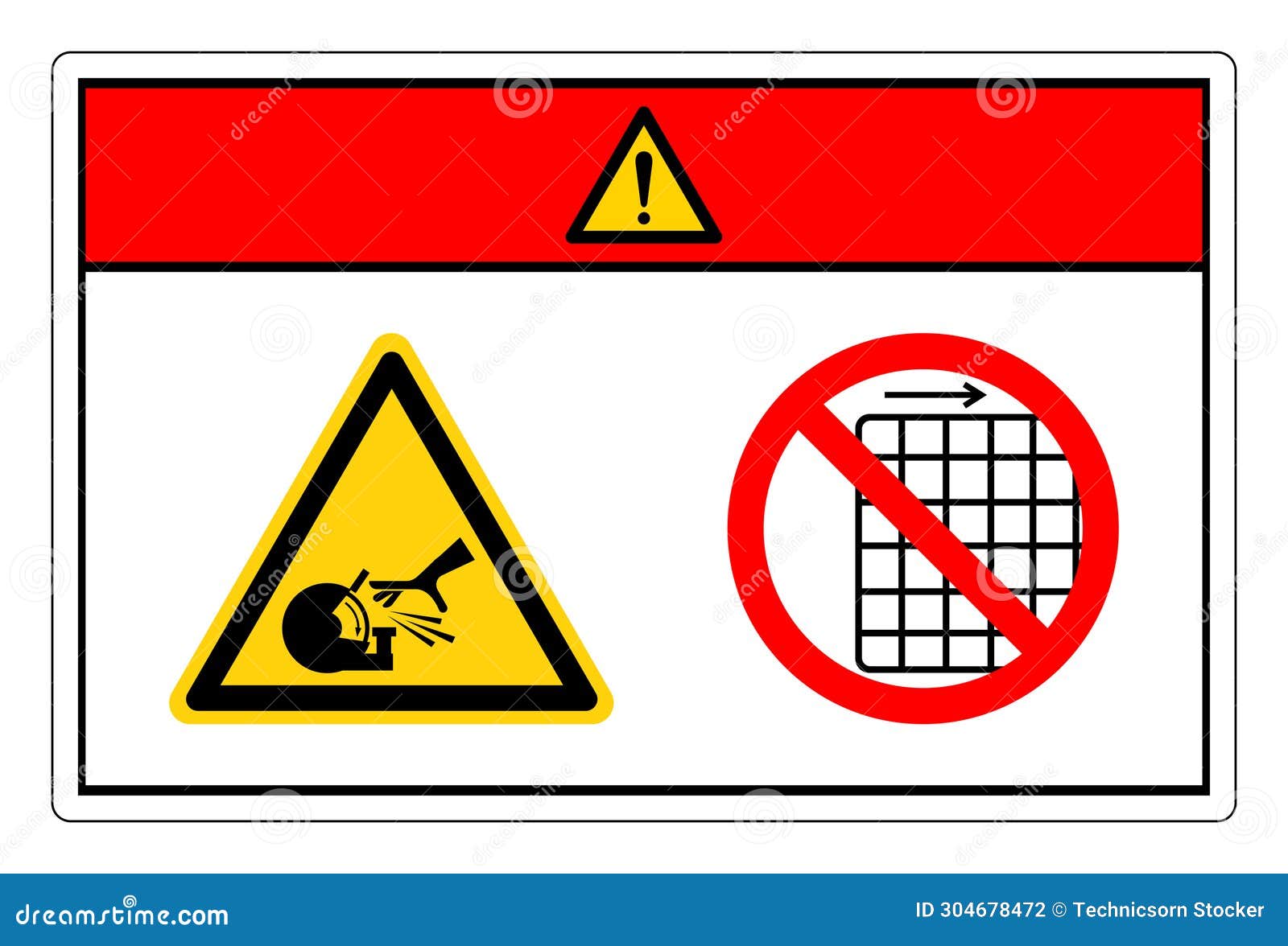 Danger Rotating Shaft Can Grab,Mangle And Dismember Do Not Operate With ...