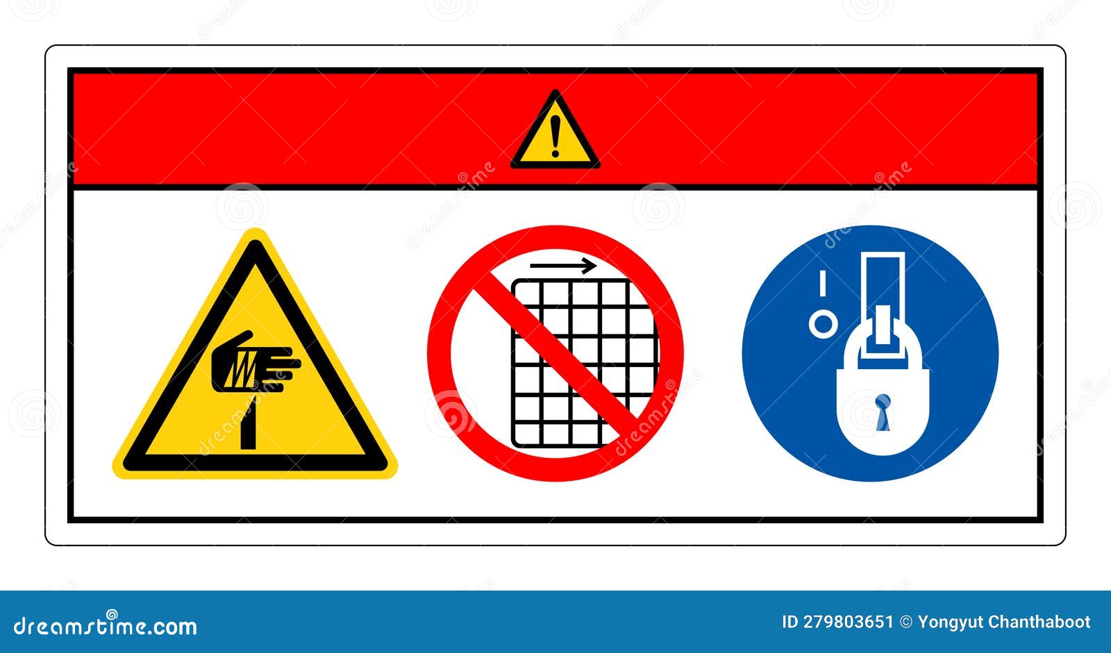 Danger Sharp Point Symbol Sign, Vector Illustration, Isolate on White ...