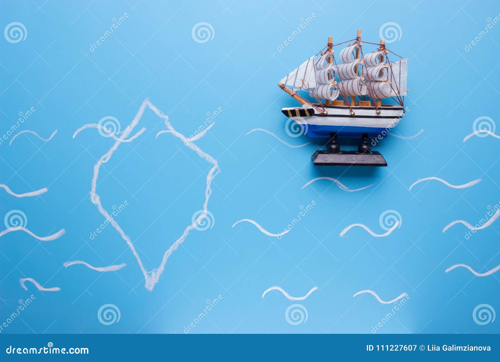 Danger for ship concept stock illustration. Illustration of crisis ...