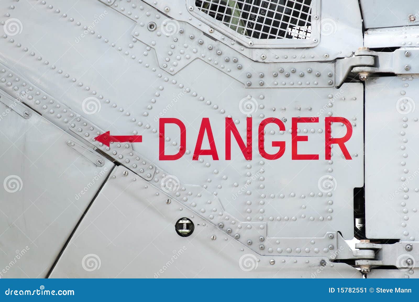Danger sign stock image. Image of fuselage, gray, sign - 15782551