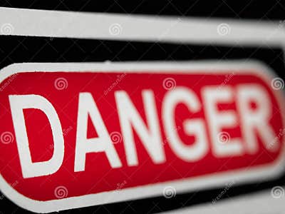 Danger sign stock photo. Image of disaster, dangerous - 21866430