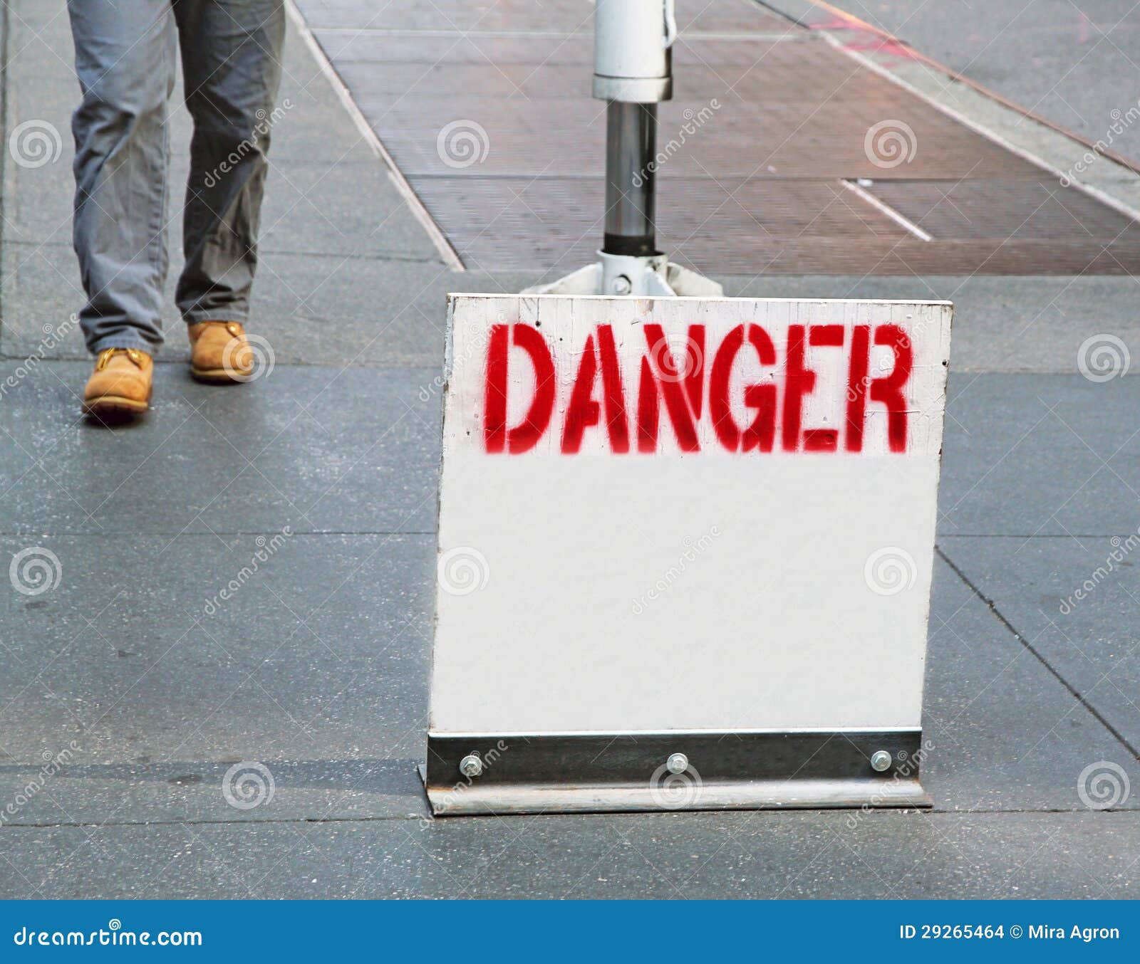 Danger Sign stock photo. Image of information, public - 29265464