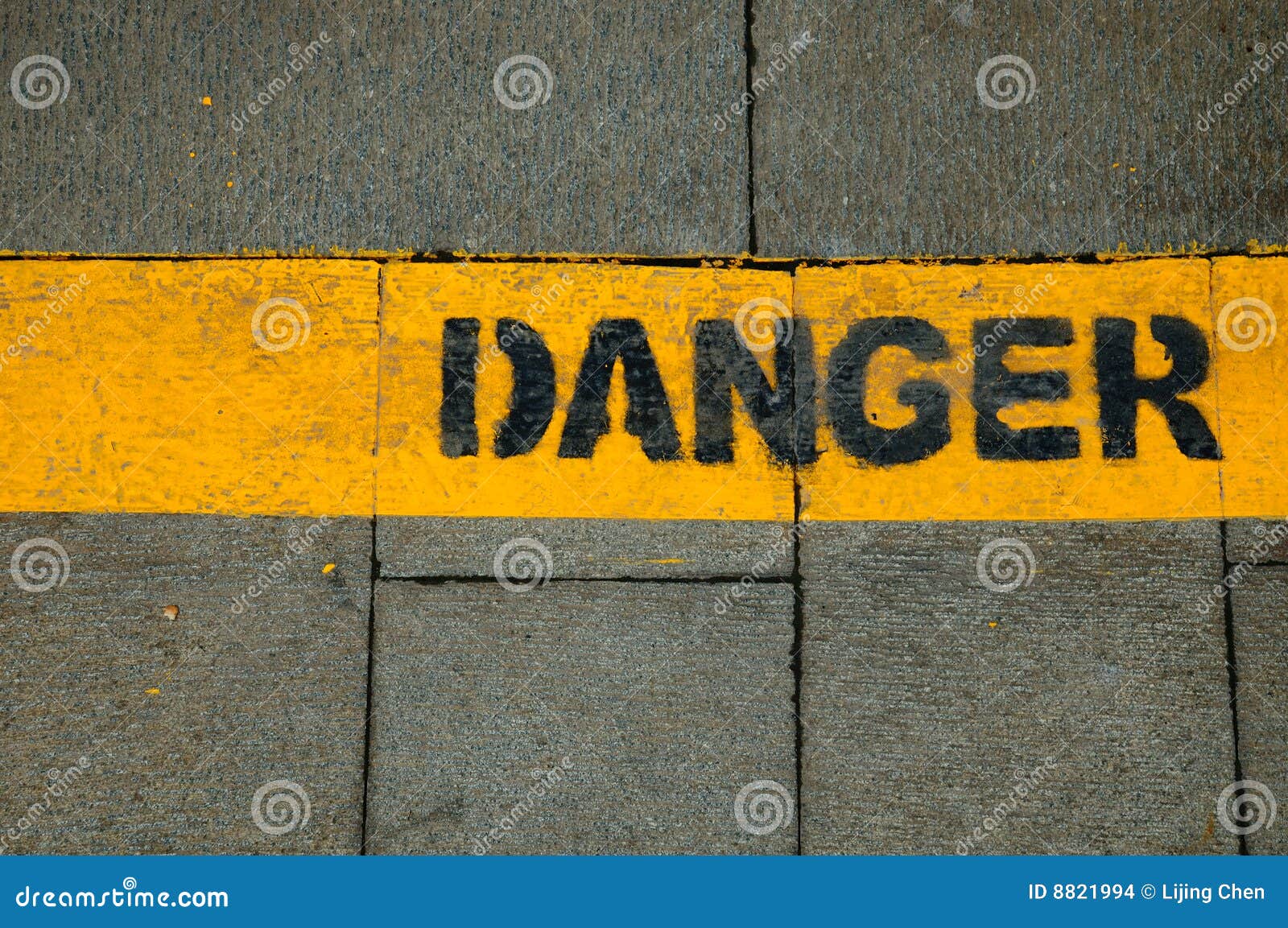 Danger sign stock photo. Image of danger, information - 8821994