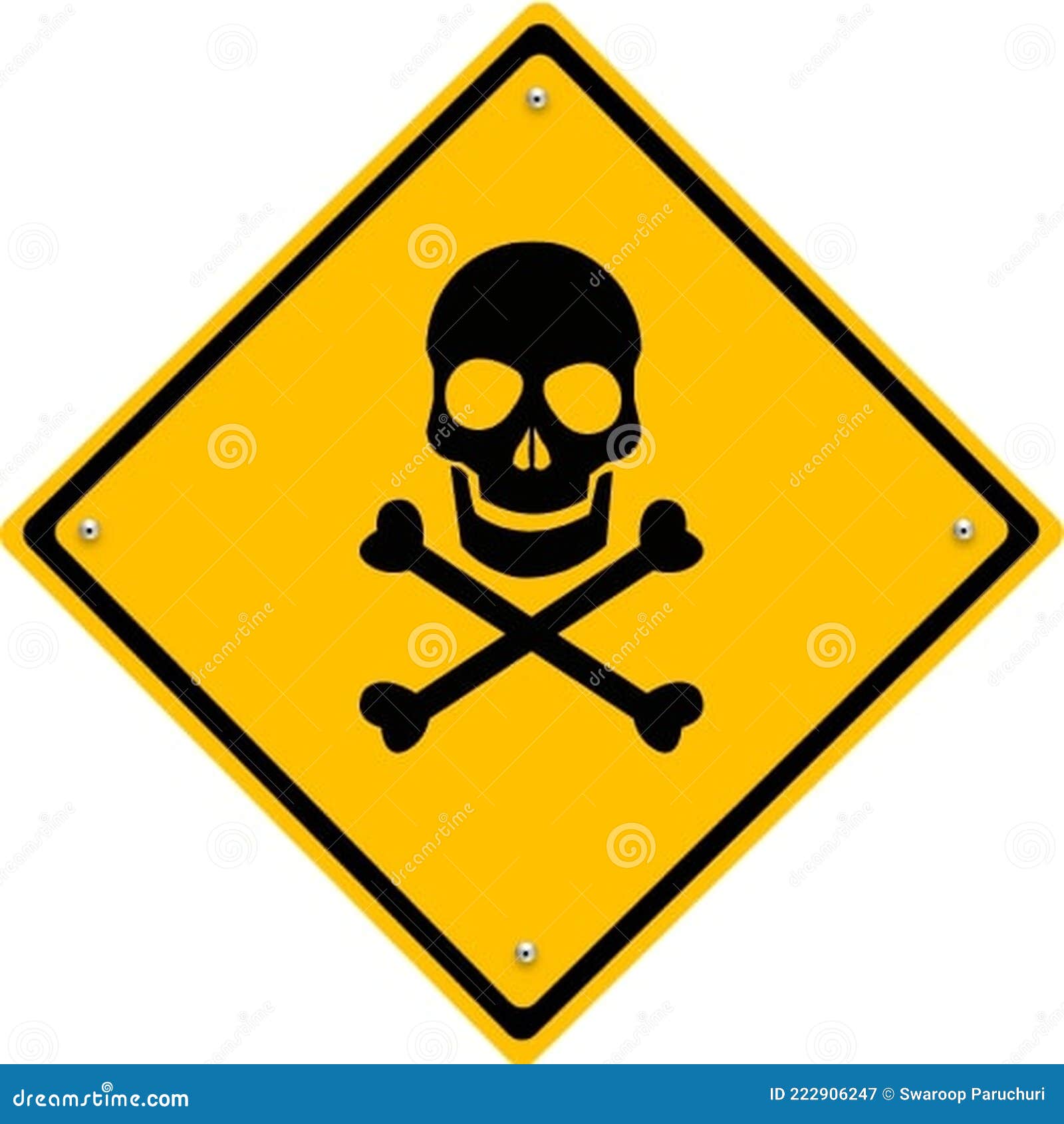 Danger sign board stock vector. Illustration of banner - 222906247