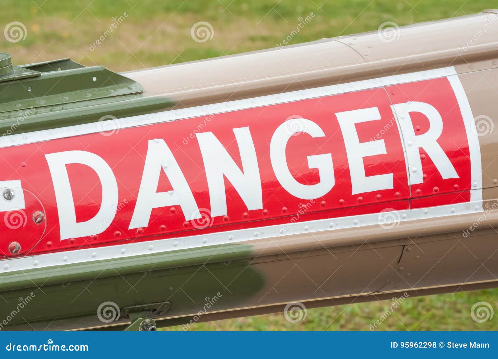 Danger sign stock photo. Image of safety, vintage, closeup - 95962298