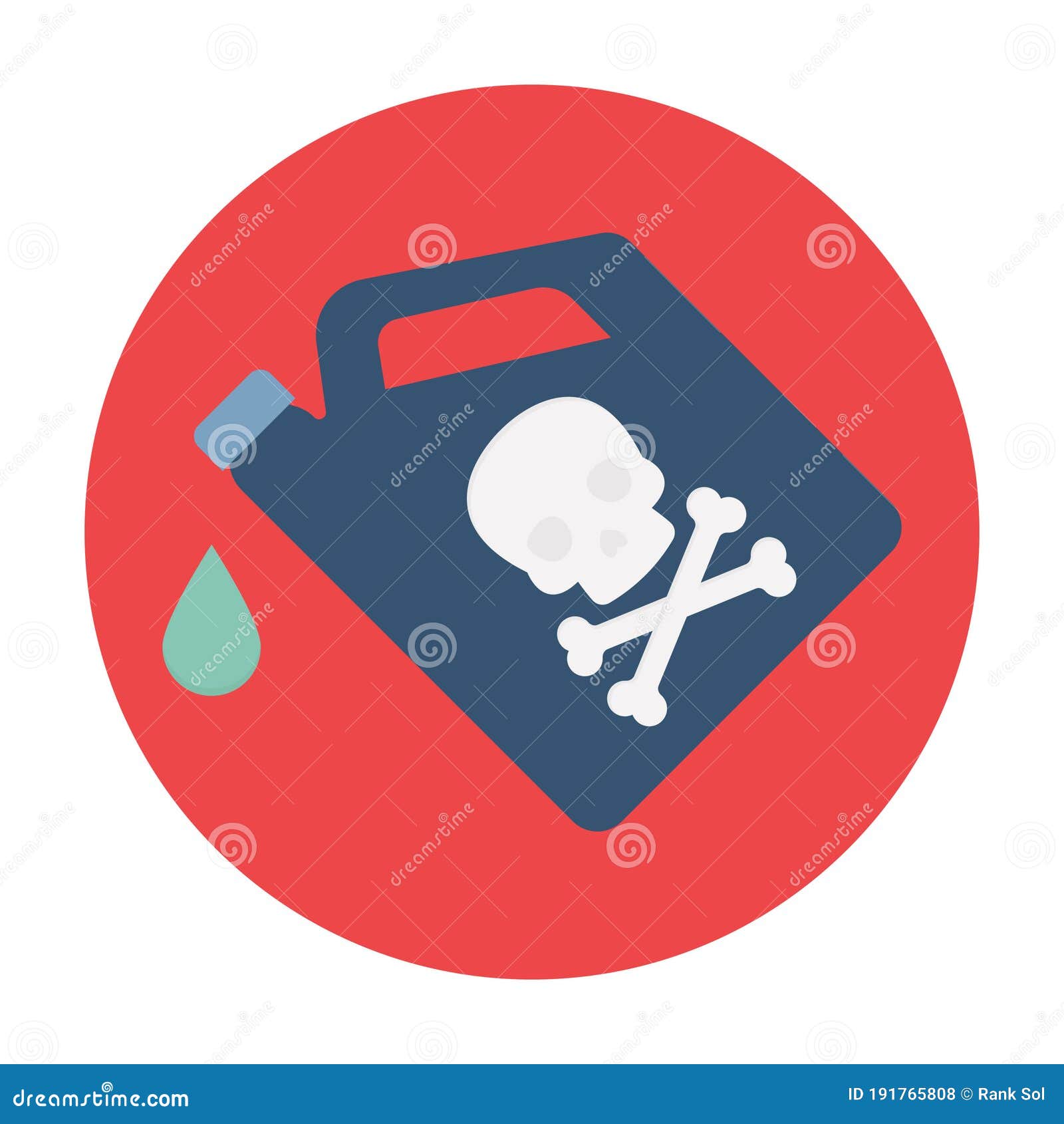 Danger Sign Color with Background Vector Icon Which Can Easily Modify ...