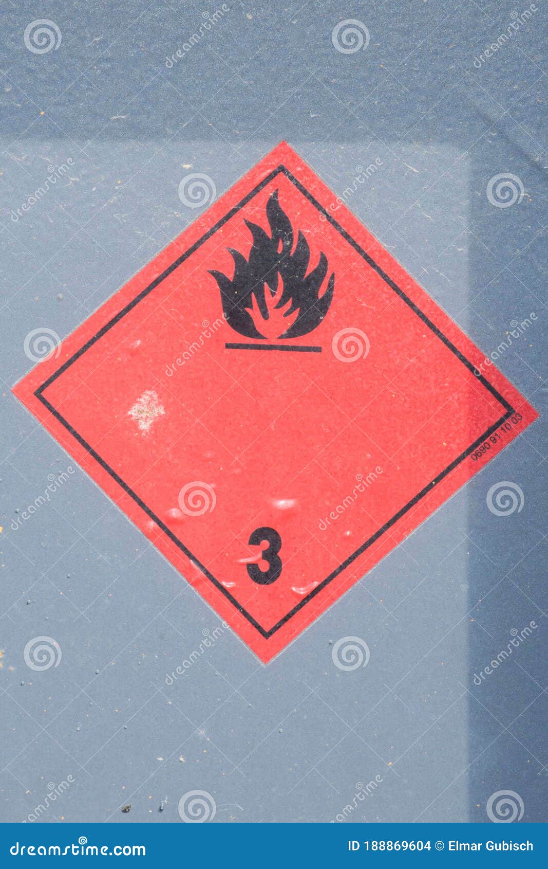 Danger Sign for Ignitable Liquid Stock Photo - Image of consumption ...