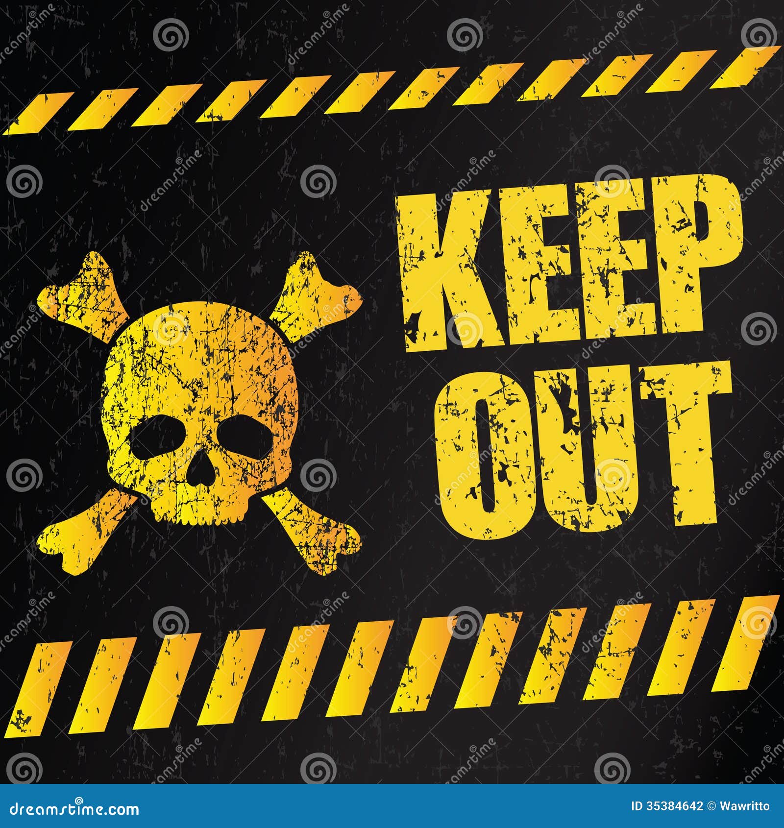 Danger Keep Out Sign