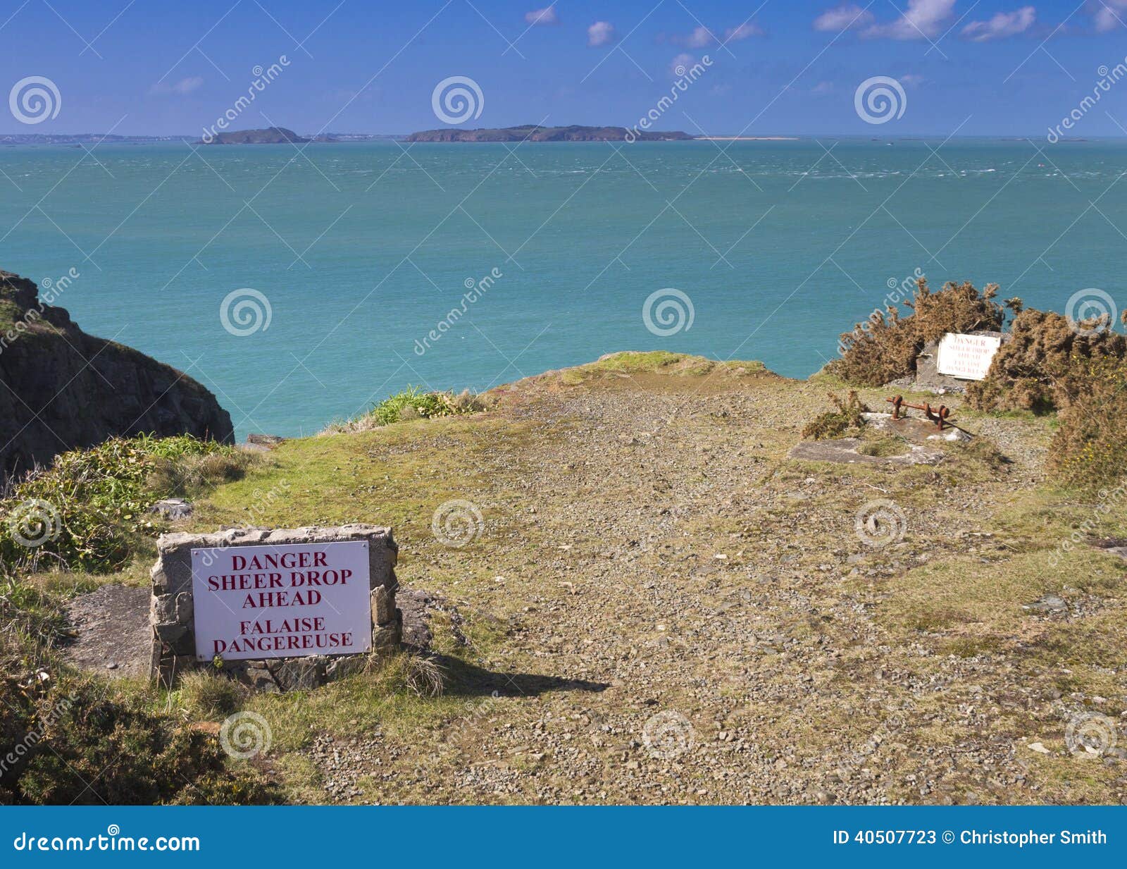Danger Sign stock image. Image of english, sign, rocky - 40507723