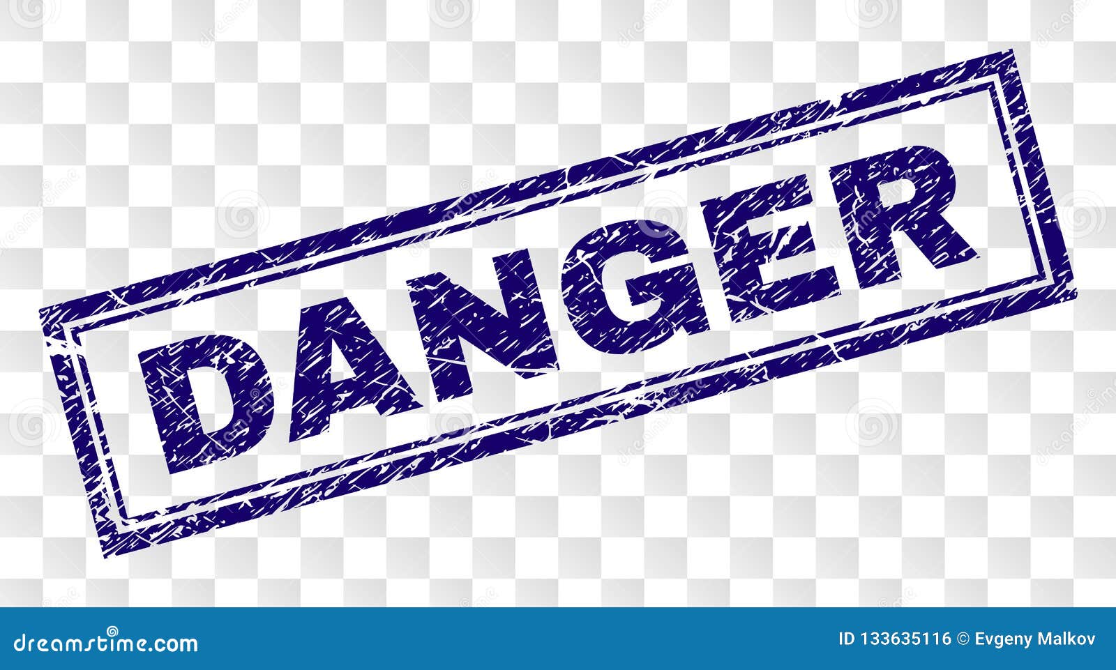 Scratched DANGER Rectangle Stamp Stock Vector - Illustration of frame ...