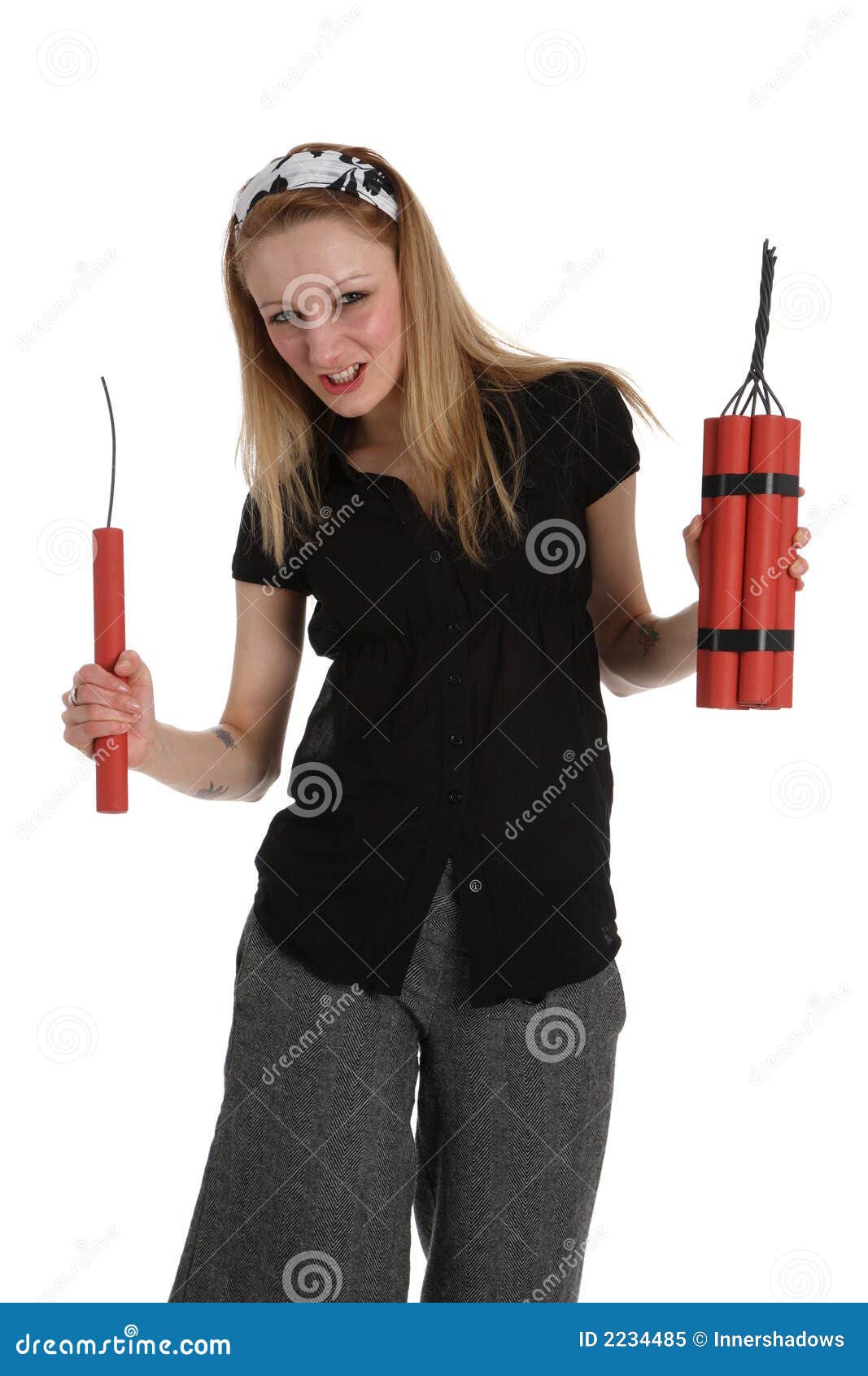 Danger, sticks of dynamite stock image. Image of sticks - 2234485