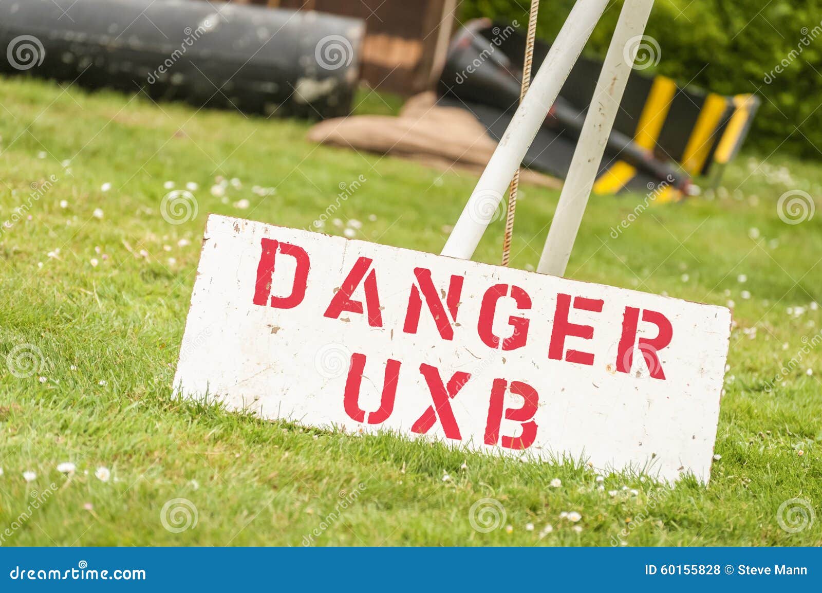 Danger uxb stock photo. Image of sign, explosive, danger - 60155828