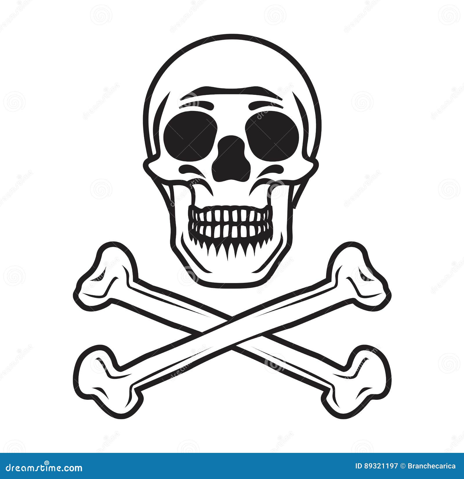 Danger stock vector. Illustration of graphic, vector - 89321197