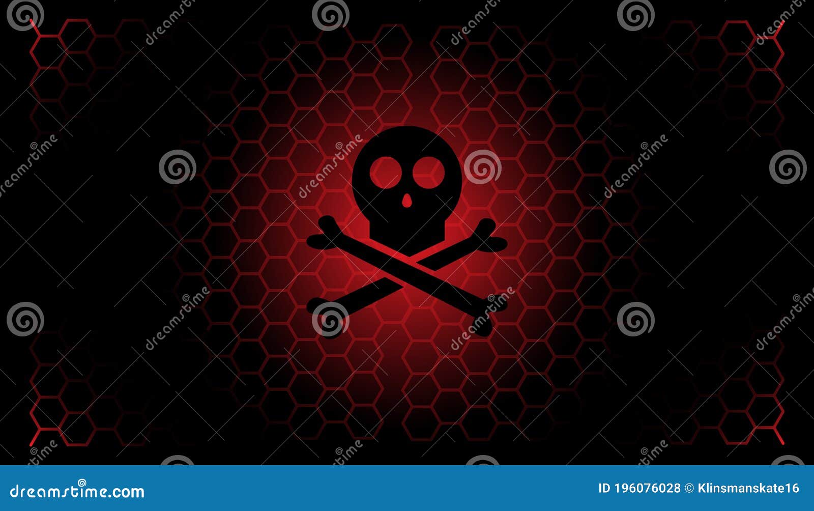 Danger and Warning Banner and Background Design Stock Illustration ...