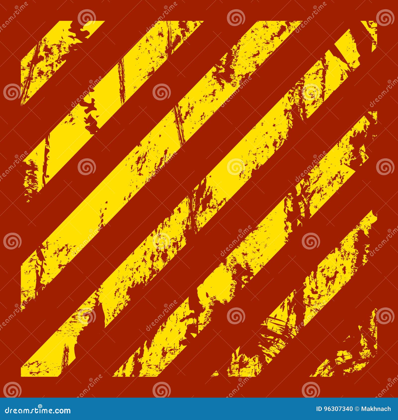 Danger Warning Grunge Red Background Stock Vector - Illustration of ...