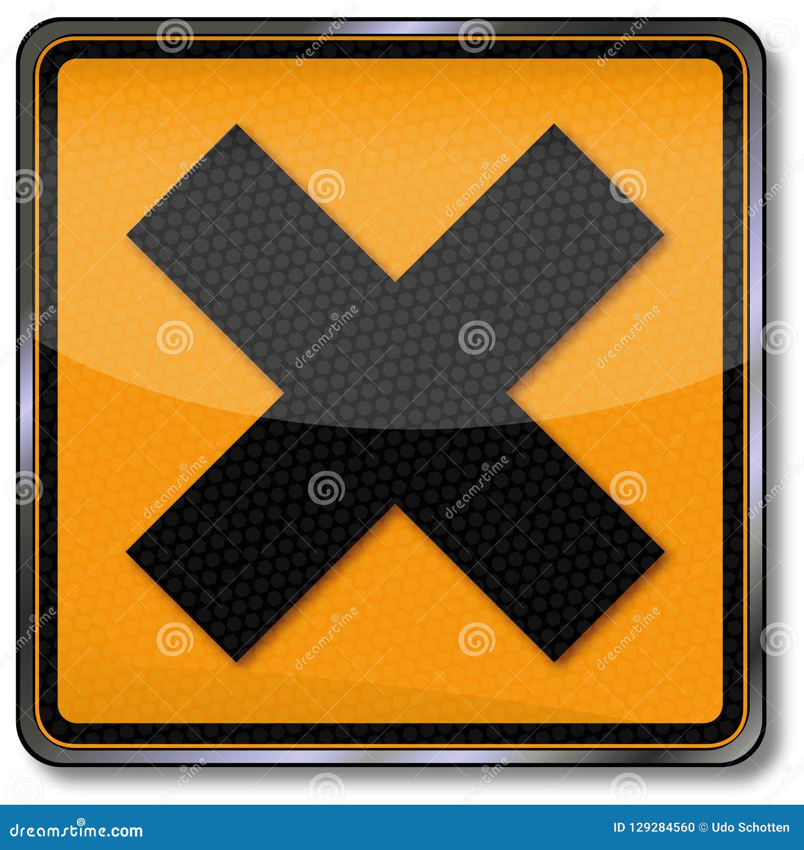 Warning of Harmful or Irritating Substances Stock Vector - Illustration ...