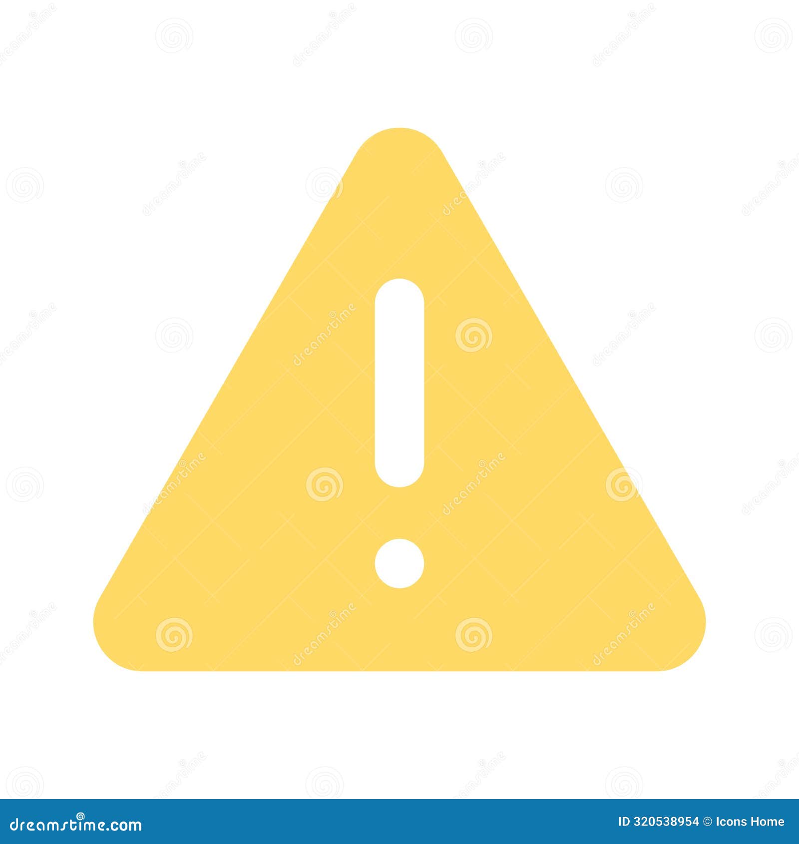 Danger Warning Icon Designed in Modern Style, Alert Icon Stock Vector ...
