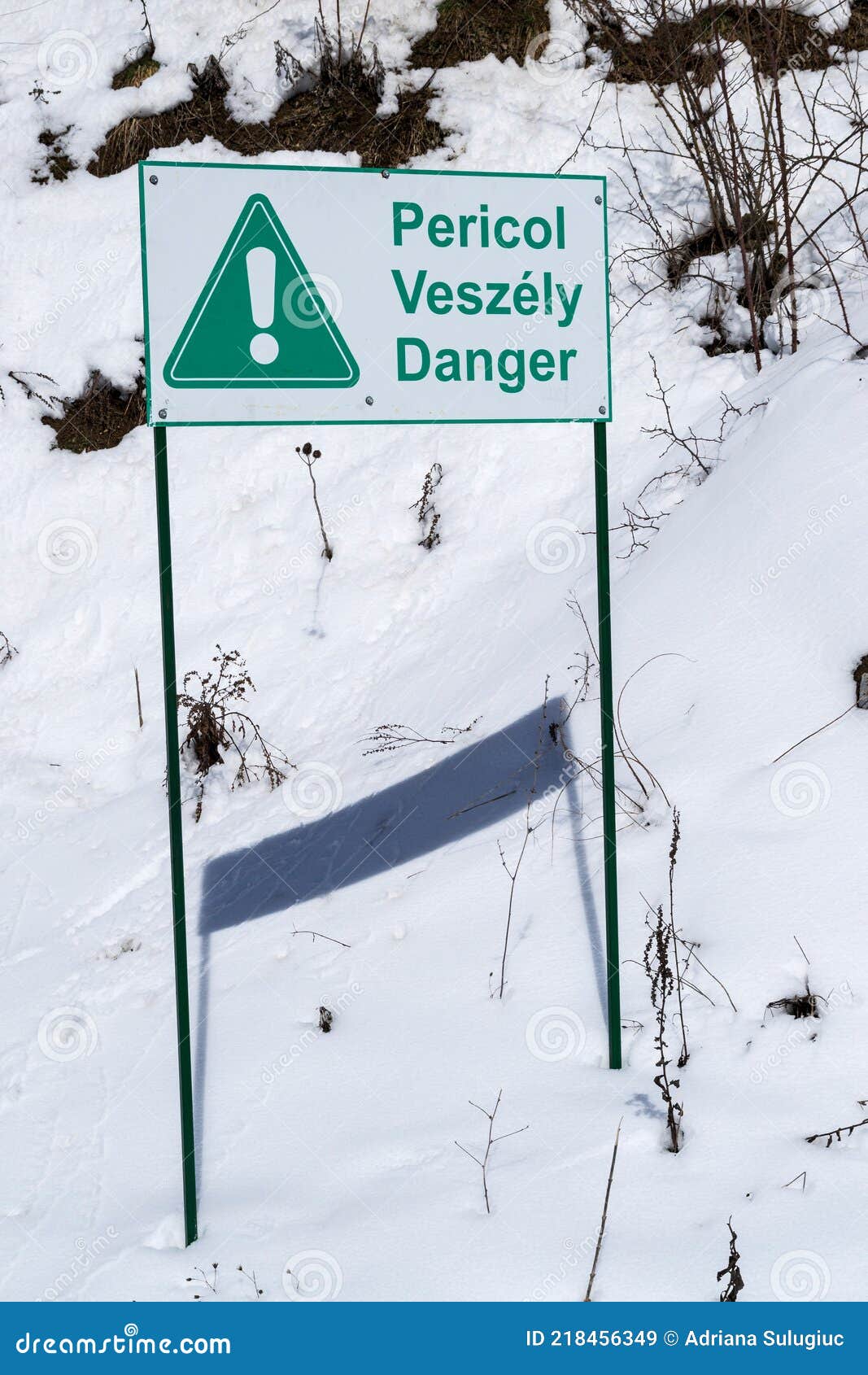 Dangerous area stock image. Image of outdoor, danger - 218456349