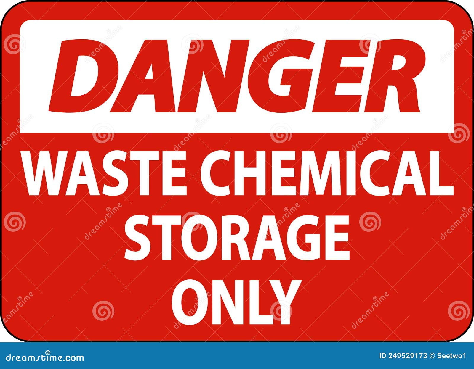 Danger Waste Oil Symbol Sign ,Vector Illustration, Isolate On White ...