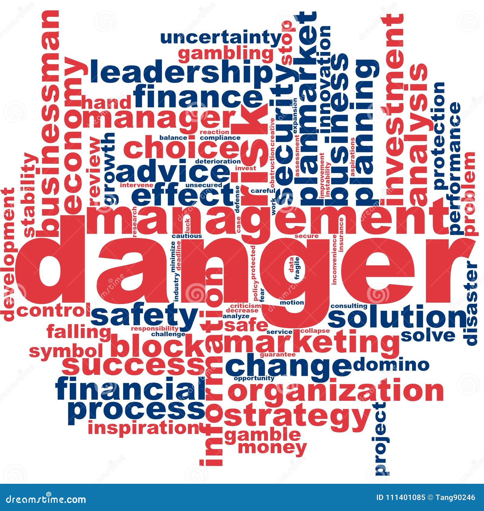 Danger word cloud stock illustration. Illustration of warning - 111401085