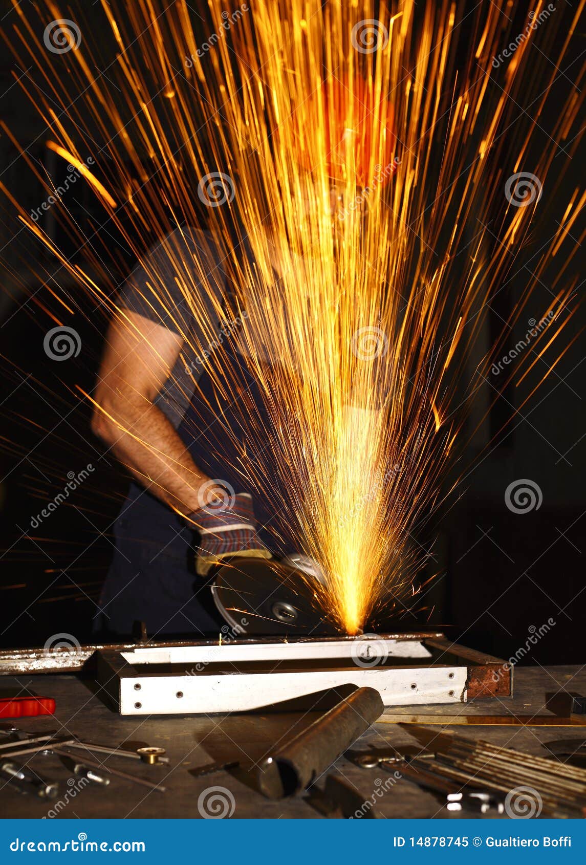 Danger Work Area Sign Stock Photo | CartoonDealer.com #15088302