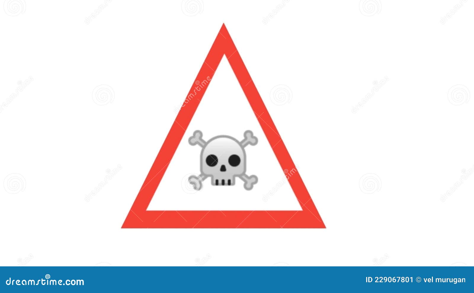 Danger Zone Symbol Designed by Red Triangles Stock Illustration ...