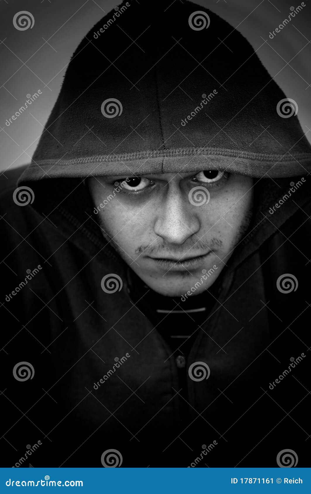 Dangerous stock image. Image of gangster, cruel, portrait - 17871161