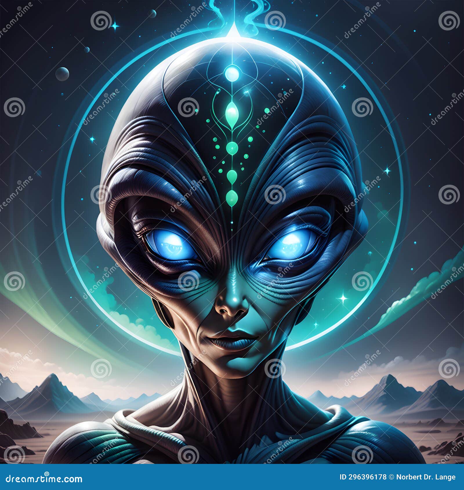Dangerous Aliens, AI-Generatet Stock Illustration - Illustration of ...