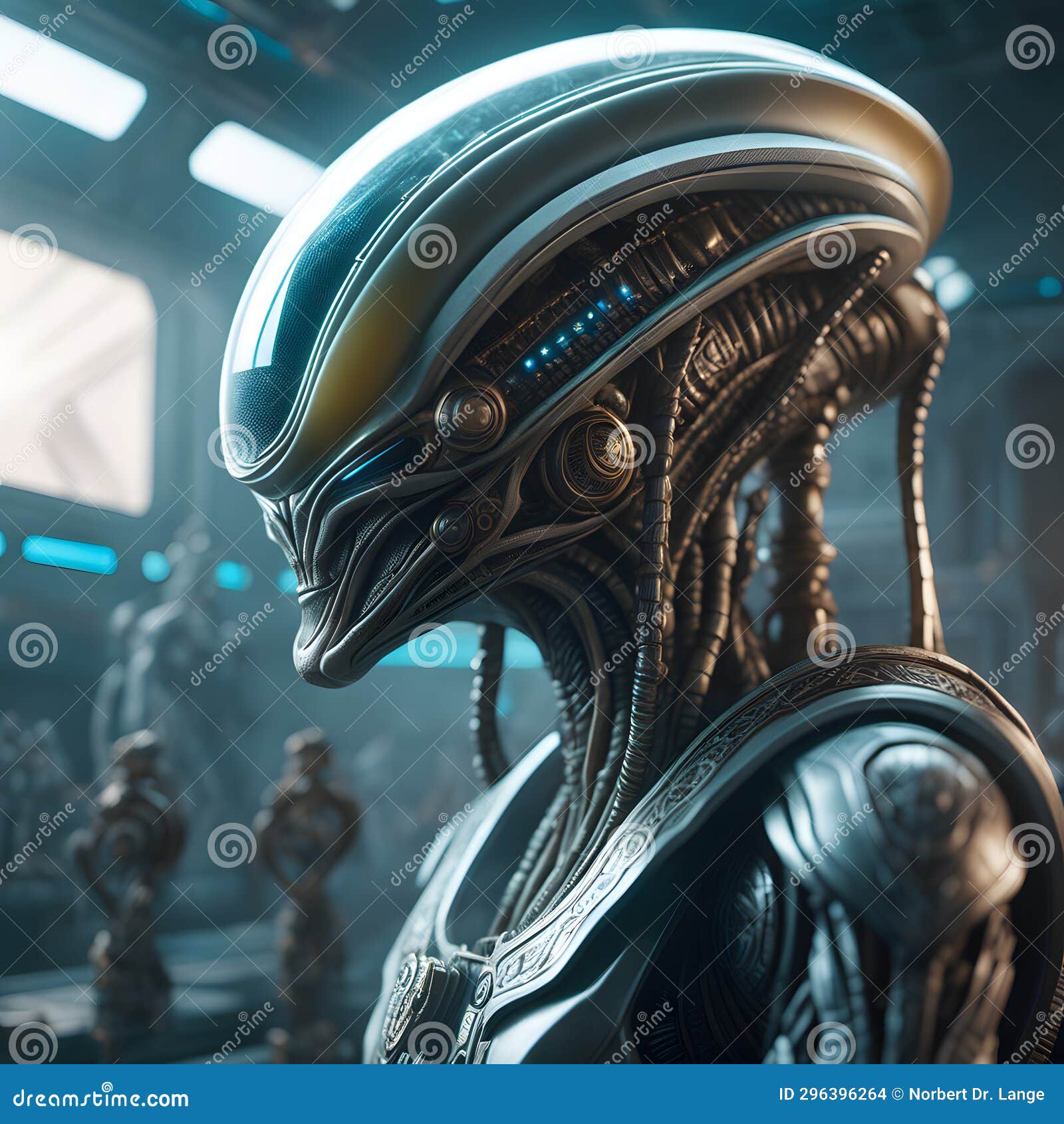 Dangerous Aliens, AI-Generatet Stock Photo - Image of strange ...