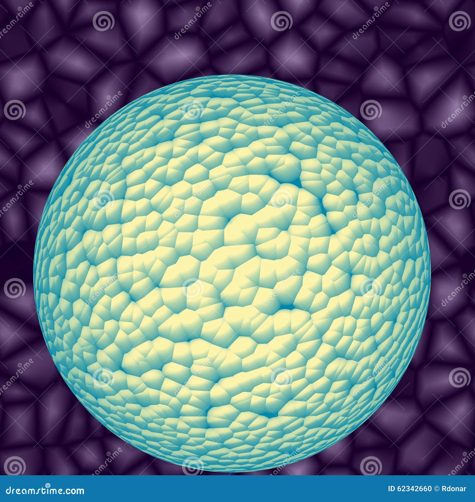 Dangerous Blue Green Bacterias or Deadly Virus Spheres in Secretion ...