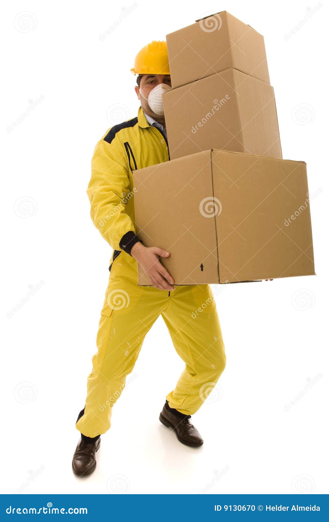 Dangerous box stock photo. Image of package, parcel, human - 9130670