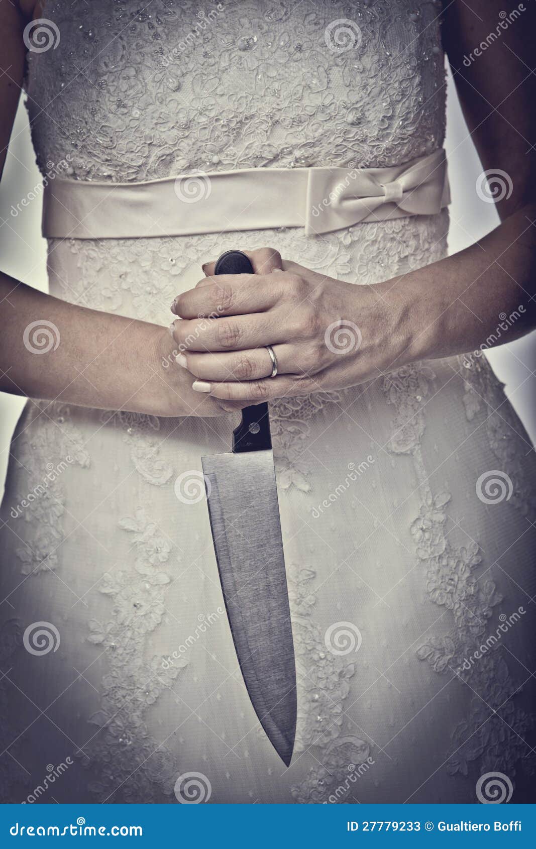 Dangerous bride stock image. Image of sharp, wedding - 27779233