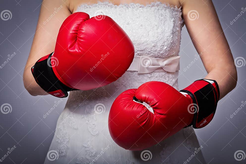 Dangerous bride stock image. Image of boxe, danger, bride - 27779379
