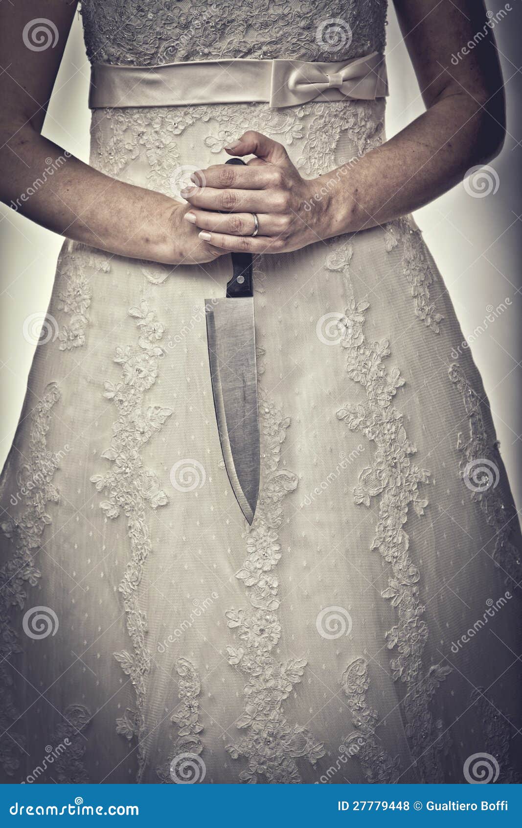Dangerous bride stock photo. Image of vintage, sharp - 27779448