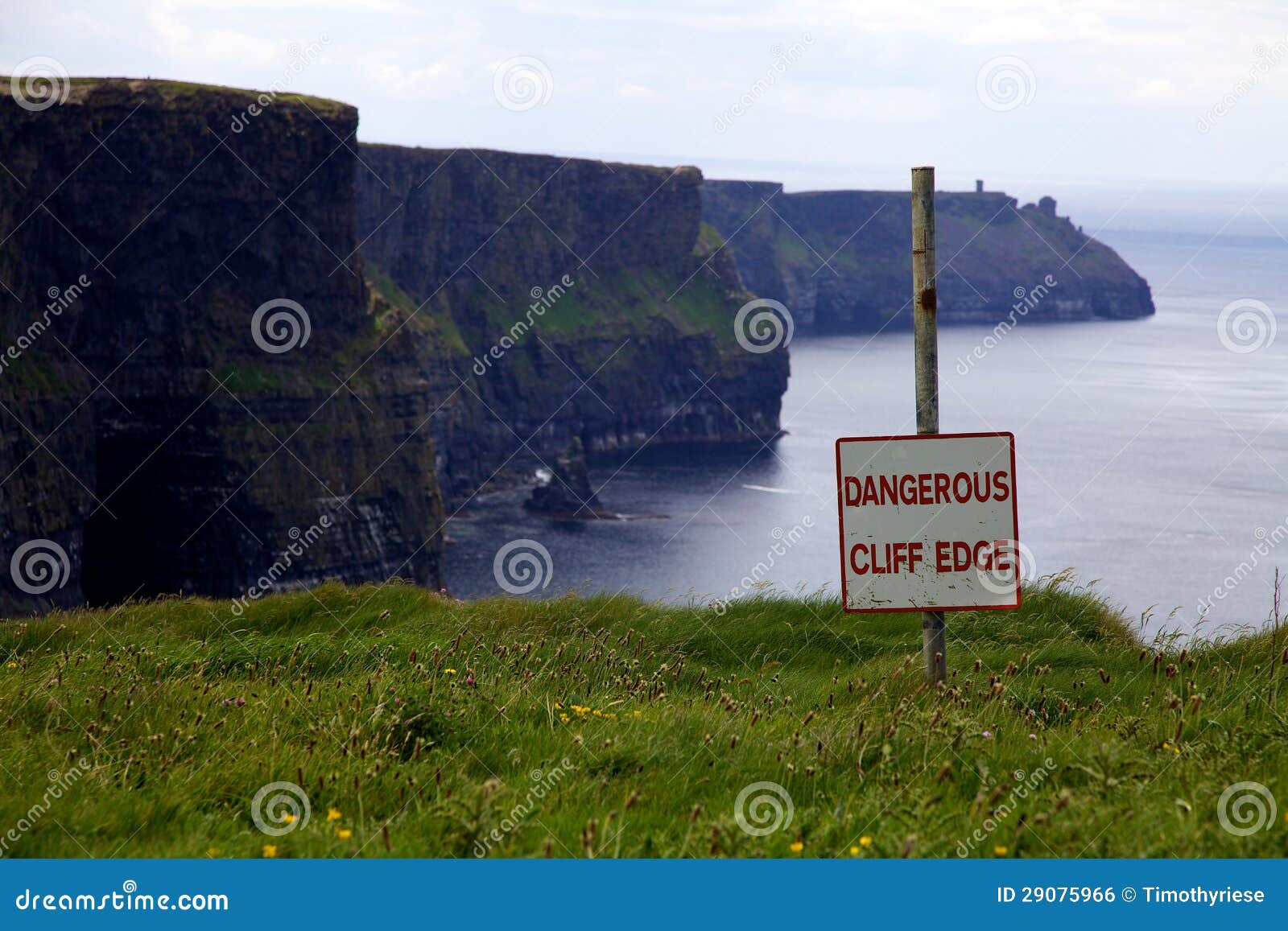 Dangerous Cliff Edge stock photo. Image of beautiful - 29075966