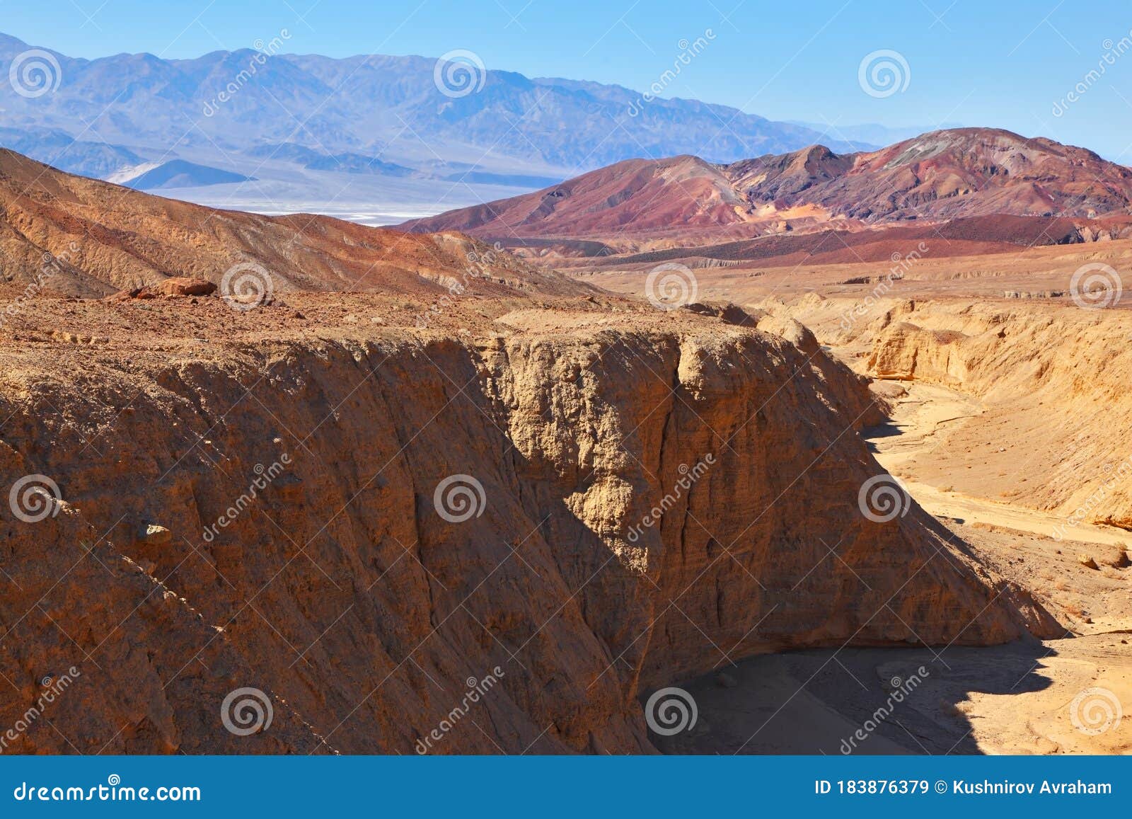 Dangerous Cliff. Rope Separating The Steep Cliff Royalty-Free Stock ...