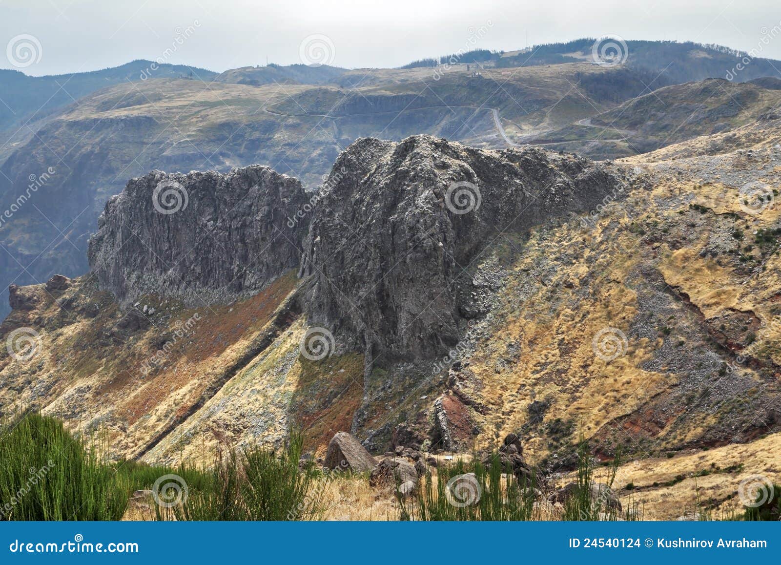 Dangerous cliffs and rocks stock photo. Image of rock - 24540124