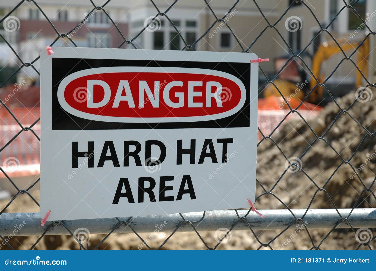Construction Area Tape Cordoning Off Area Royalty-Free Stock Photo ...