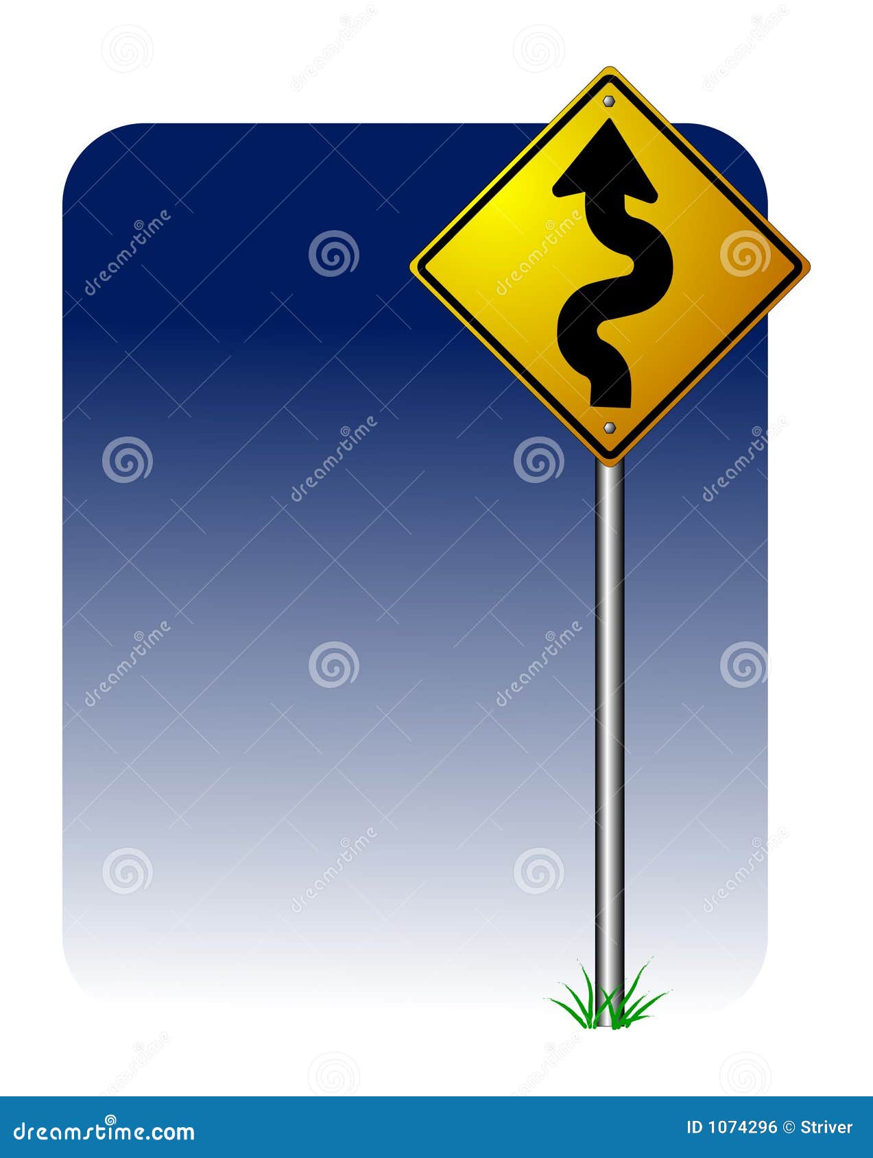 Dangerous Curves Road Sign